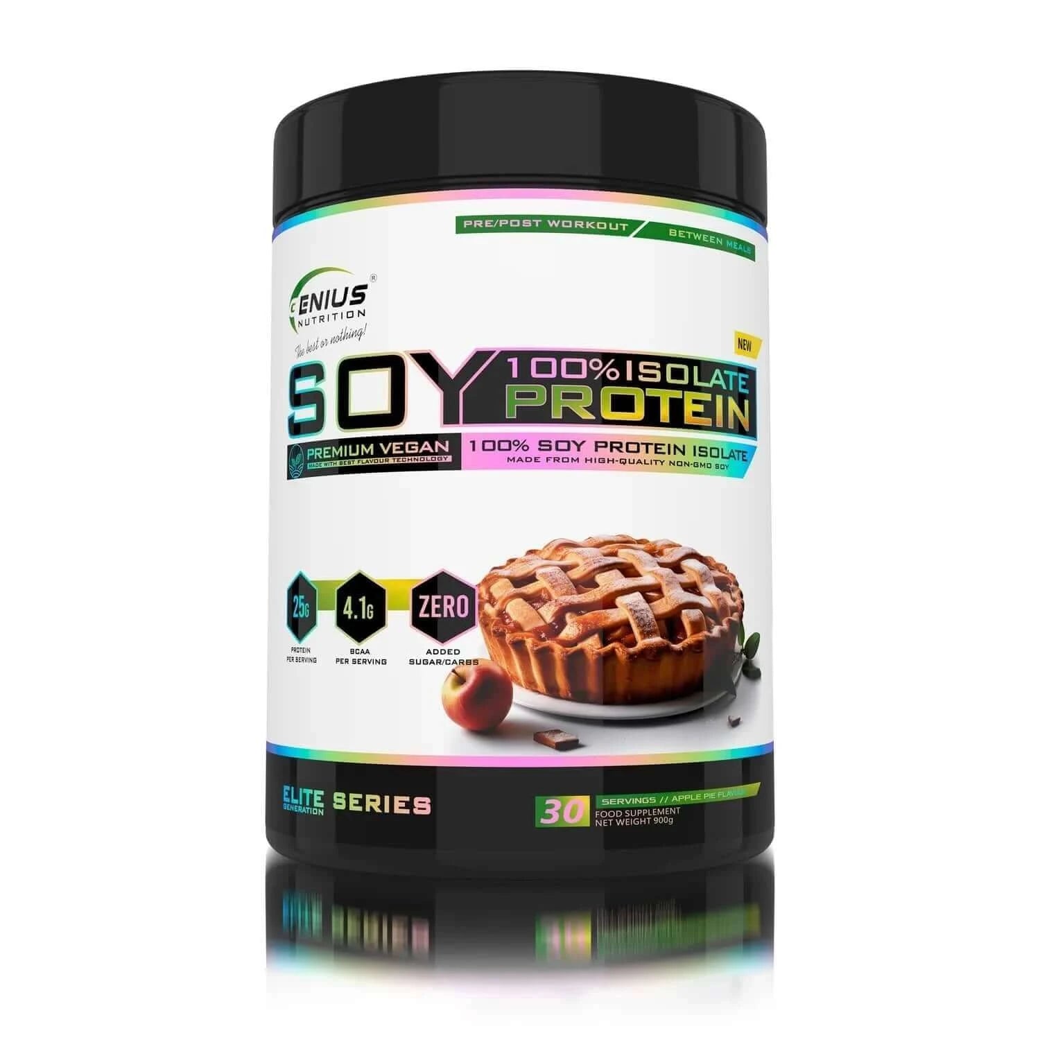 SOY PROTEIN ISOLATE 900g - 30 Portions - Genius Nutrition France ...